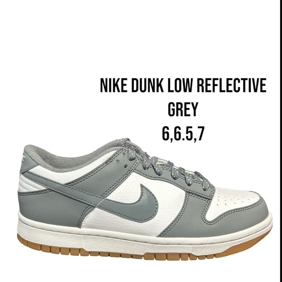 Nike | Shoes | Nike Dunk Low Reflective Grey | Poshmark